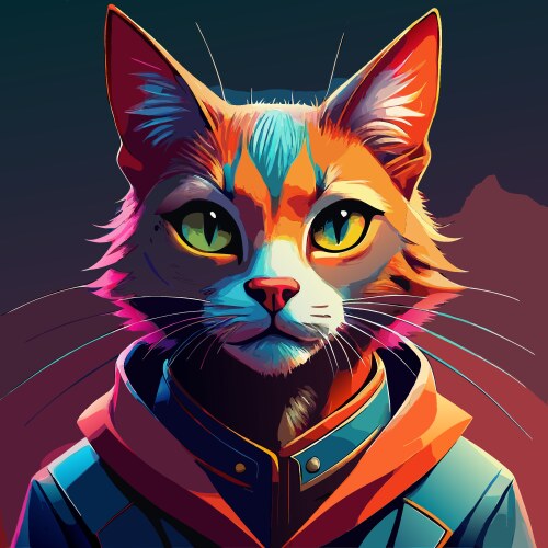 Cat Avatar Vector Images (over 4,900)