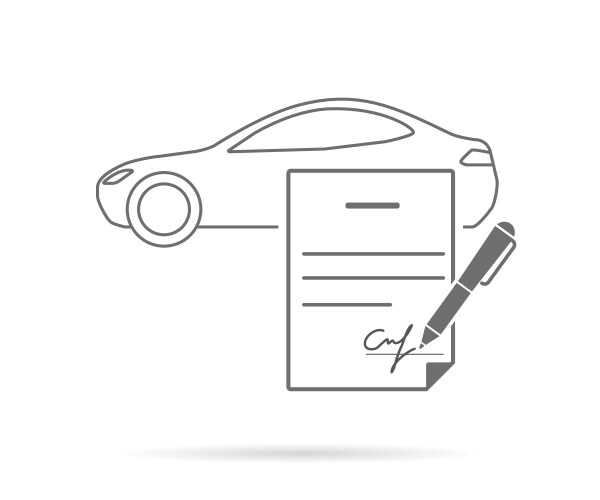 Improve contract renewal rates concept icon Vector Image