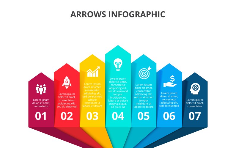 Seven Arrows Vector Images (over 4,500)
