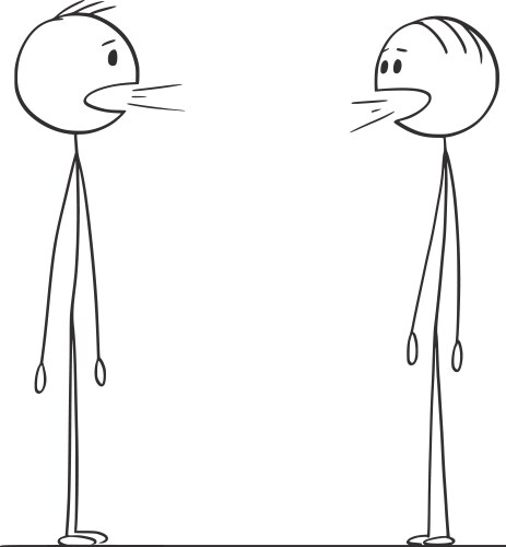 Stickman Talking Vector Images (over 680)