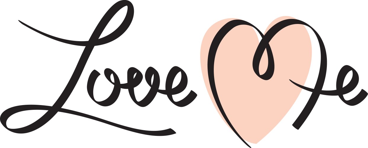 Heart love logo with infinity sign design Vector Image