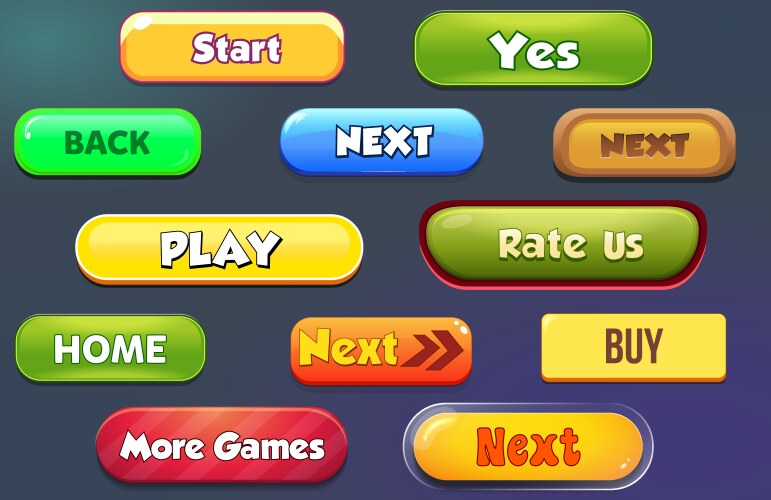 Back Button Game Ui Vector Images (over 110)