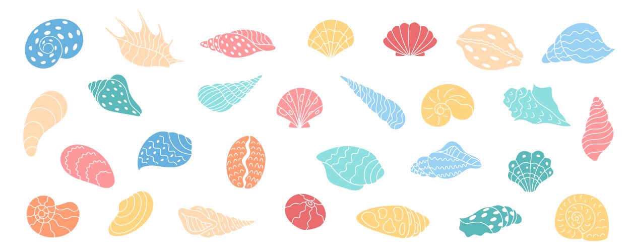 Sea Shells Cartoon Vector Images (over 22,000)