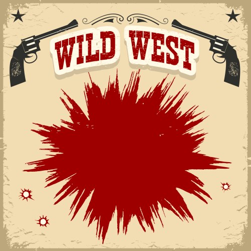 Vintage circus poster background advertising Vector Image