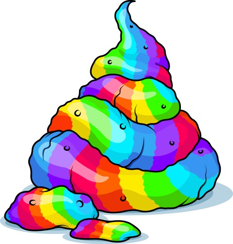 Poop On A Rainbow