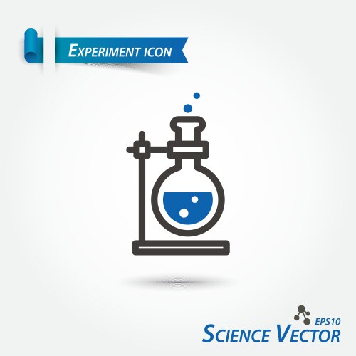 Laboratory logo Royalty Free Vector Image - VectorStock