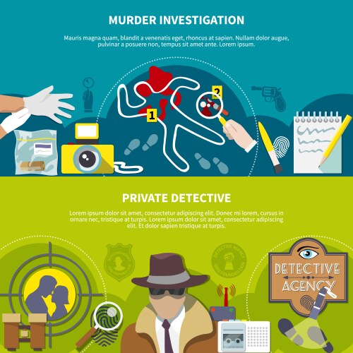 Sherlock holmes poster detective Royalty Free Vector Image