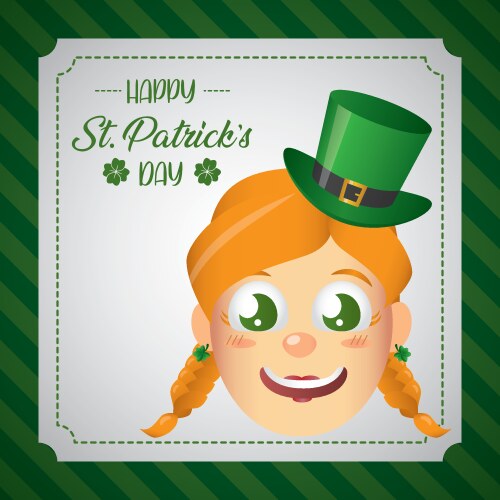 Leprechaun Girl Vector Images (over 1,200)