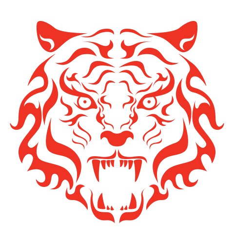 Roaring Tiger Vector Images (over 9,500)