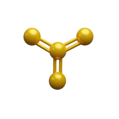 Urea molecule Royalty Free Vector Image - VectorStock