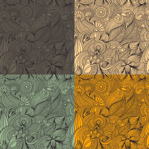 Seamless wallpaper background Royalty Free Vector Image