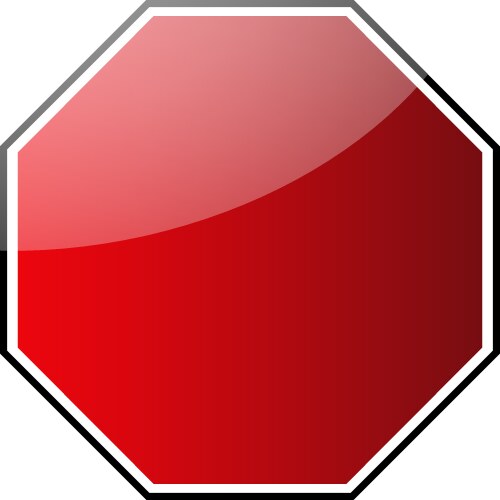 Blank Stop Sign Vector Images (over 7,400)