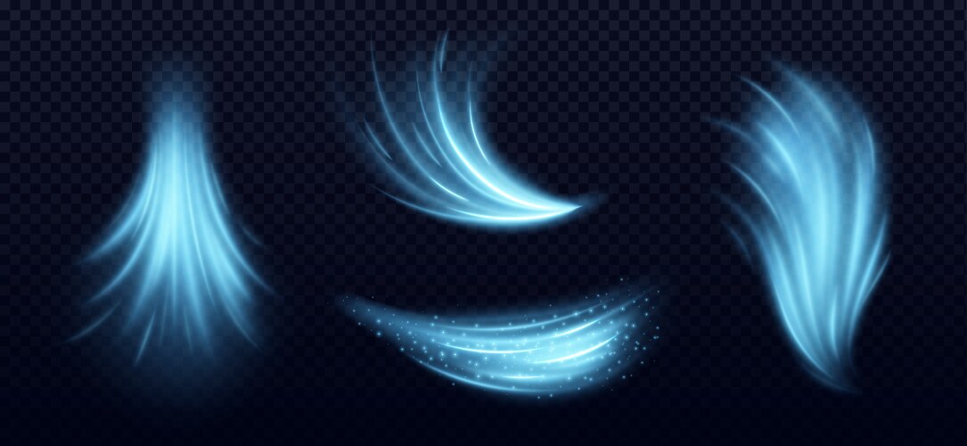Abstract high speed light effect Royalty Free Vector Image