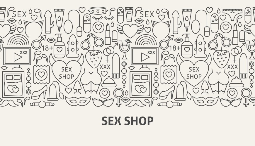 Sex Seamless Pattern Royalty Free Vector Image