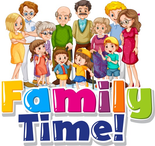 Family member Royalty Free Vector Image - VectorStock