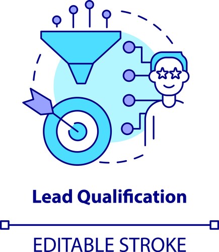 Lead qualification Vector Images & Graphics for Commercial Use ...