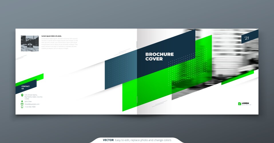 Cover Page Landscape Layout Vector Images (over 2,900)