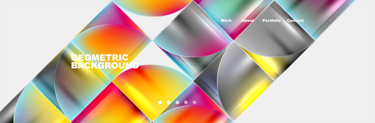 Geometric Header and Footer Vector Images (over 6,700)