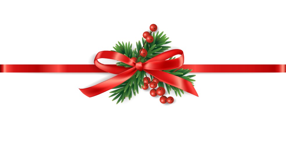 Christmas gift border Royalty Free Vector Image