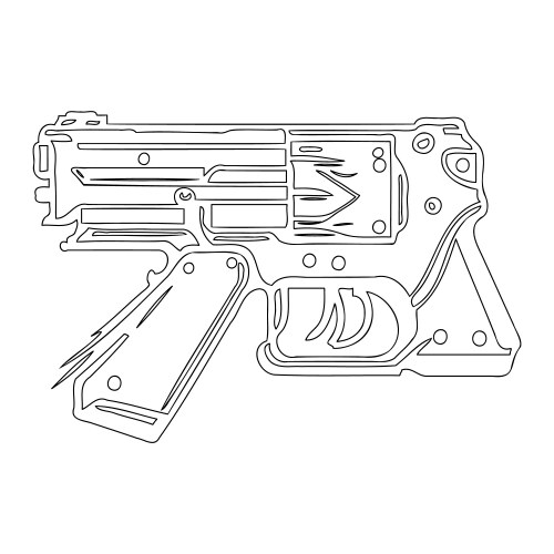 Gun Outline Vector Images (over 50,000)
