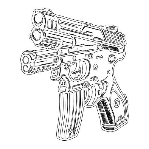 Gun Outline Vector Images (over 50,000)