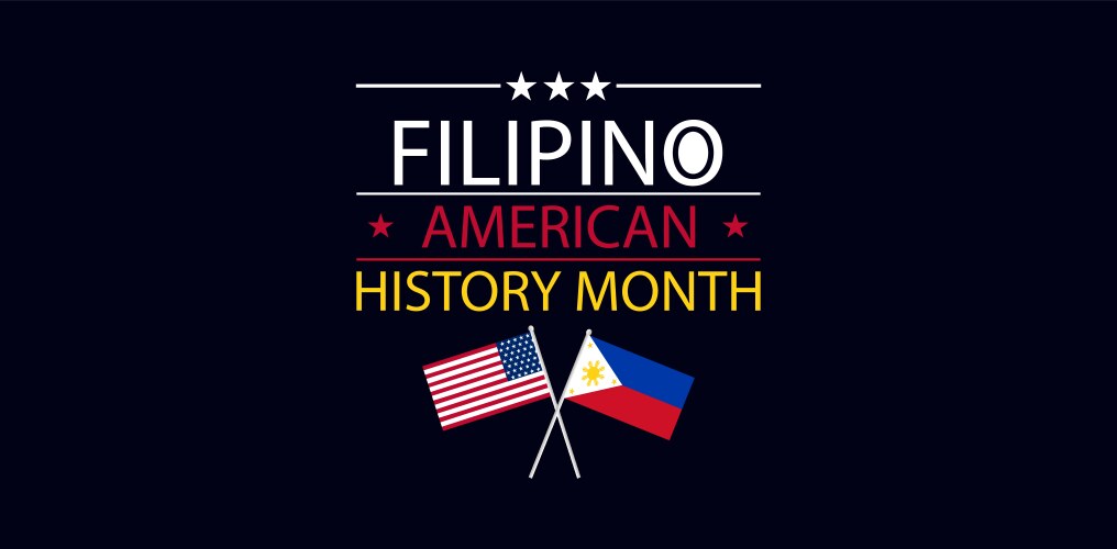Honoring filipino american culture a tribute Vector Image
