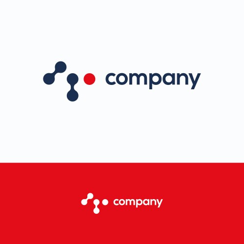 Company logo Royalty Free Vector Image - VectorStock