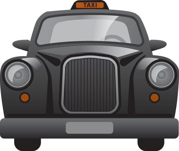 Red taxi icon Royalty Free Vector Image - VectorStock