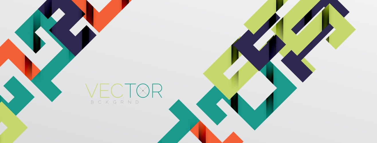 Color bend lines with shadow texture effect Vector Image