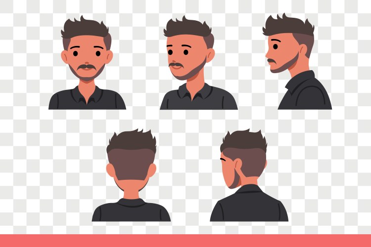 Barber Man Face Vector Images (over 15,000)