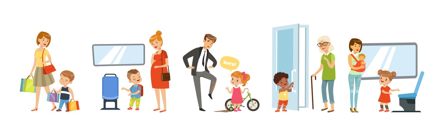 Good Manners Vector Images (over 750)