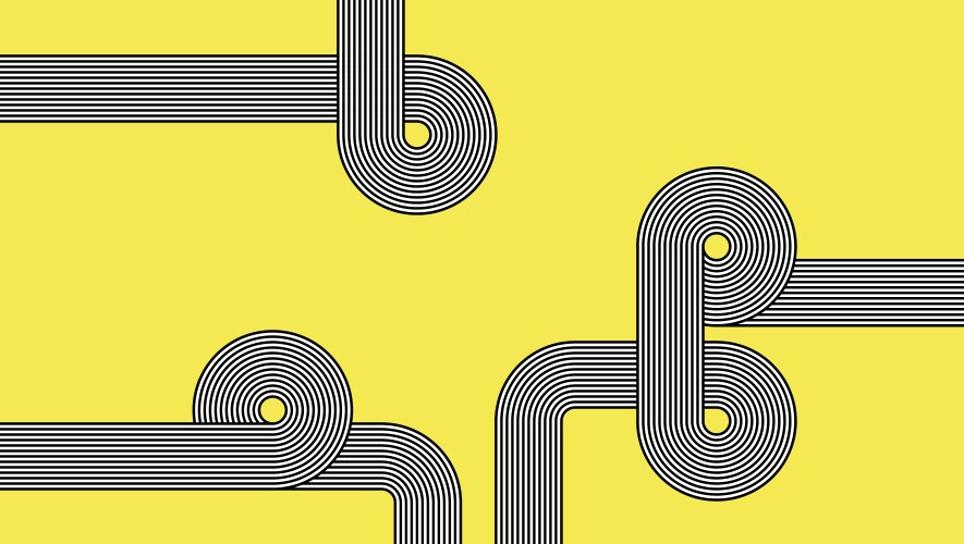 Retro pattern bauhaus digital art constructivism Vector Image