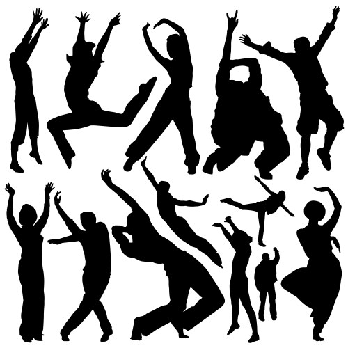 People Dancing Vector Images (over 57,000)