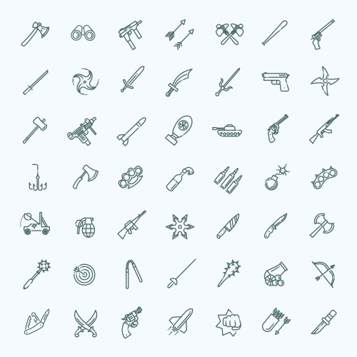 Line style spiral shape bullet points symbol Vector Image