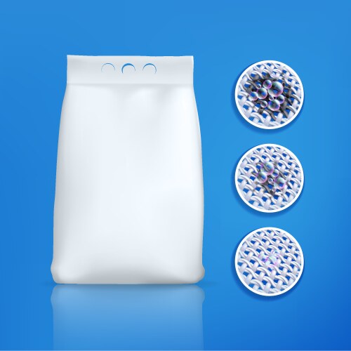 Detergent Powder Packaging Mockup Vector Images (over 390)