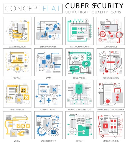 Cyber Security Infographics Vector Images (over 6,300)