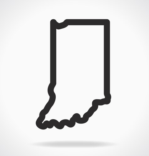 Indiana Outline Vector Images (over 630)