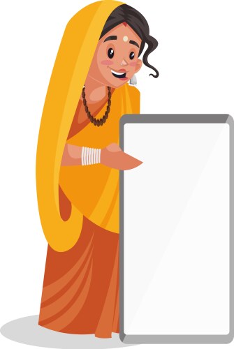 Priestess cartoon character Royalty Free Vector Image