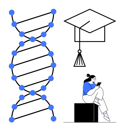 Blue Graduation Cap Vector Images (over 4,300)