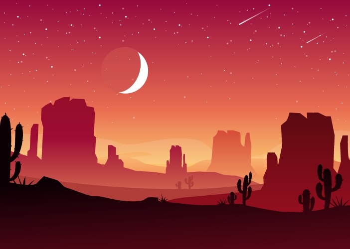 Desert Night Vector Images (over 6,400)