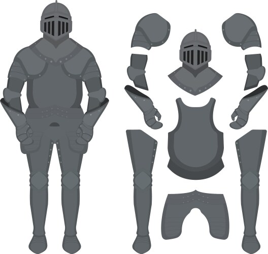 Armor Knight Breastplate Vector Images (74)