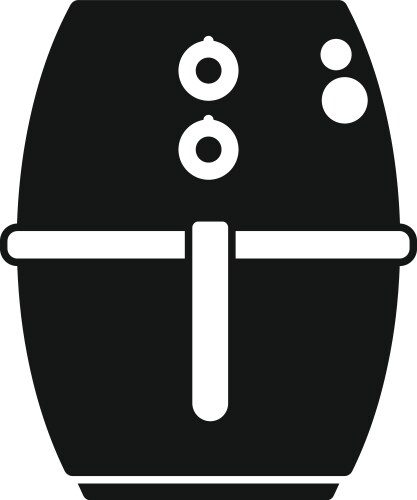 Modern deep fryer icon kitchen equipment Vector Image
