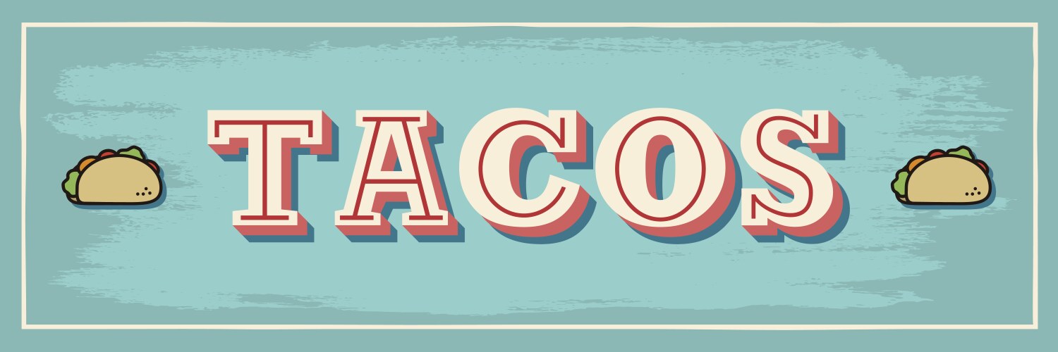 Taco simple sign Royalty Free Vector Image - VectorStock