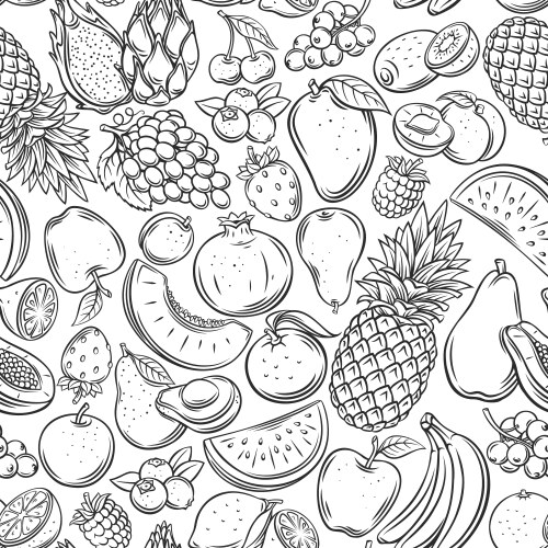 Fruits Outline Vector Images (over 110,000)
