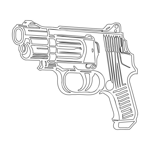 Gun Outline Vector Images (over 50,000)