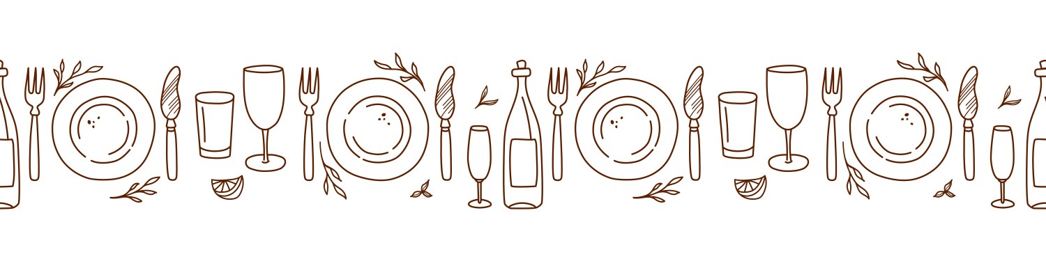 Cutlery Border Vector Images (over 230)