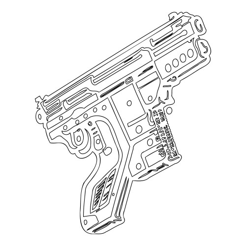 Gun Outline Vector Images (over 50,000)