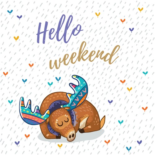 Hello Weekend Vector Images (over 1,800)