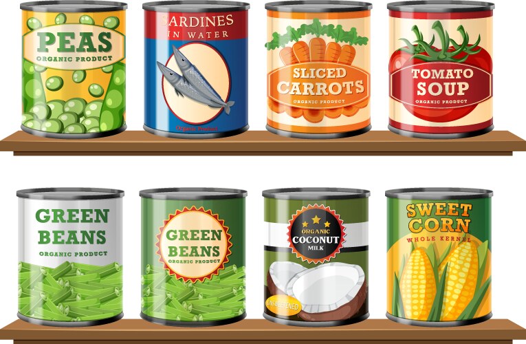 Can Goods Vector Images (over 5,000)