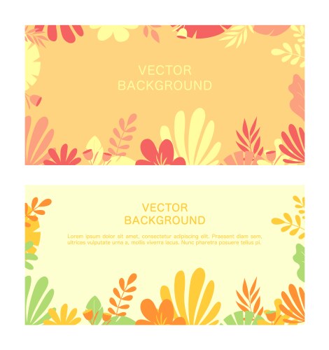 Design templates in simple modern style with copy Vector Image